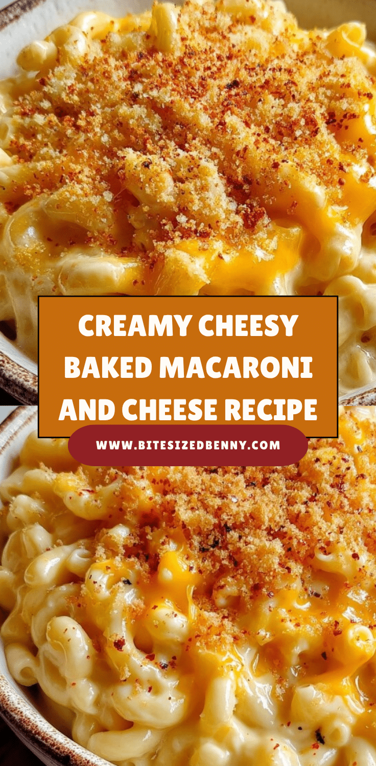 Cheesy Baked Macaroni and Cheese Recipe | Creamy & Crispy Comfort Food