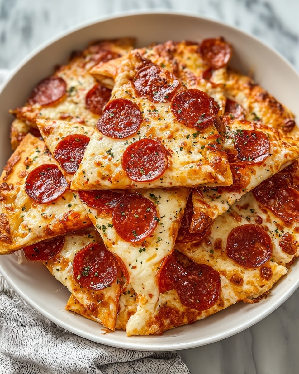 2 Ingredient Pizza Chips: Quick & Crispy Pizza Snack